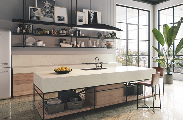 Caesarstone Quartz Whitelight Collection | Kitchen & Bath Business
