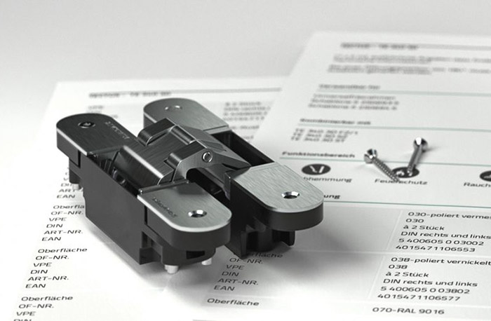 Simonswerk TECTUS Concealed Hinges Achieve 1M Cycles in ANSI/BHMA ...